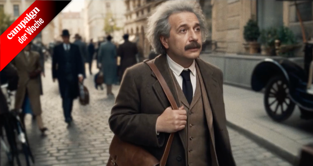 Campaign der Woche: JvM lässt in ihrem Telekom-Debüt einen KI-Einstein ...