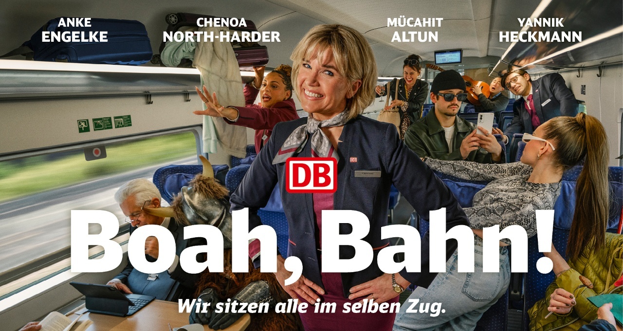 "Boah, Bahn!": Deutsche Bahn startet selbstironische Webserie mit Anke ...