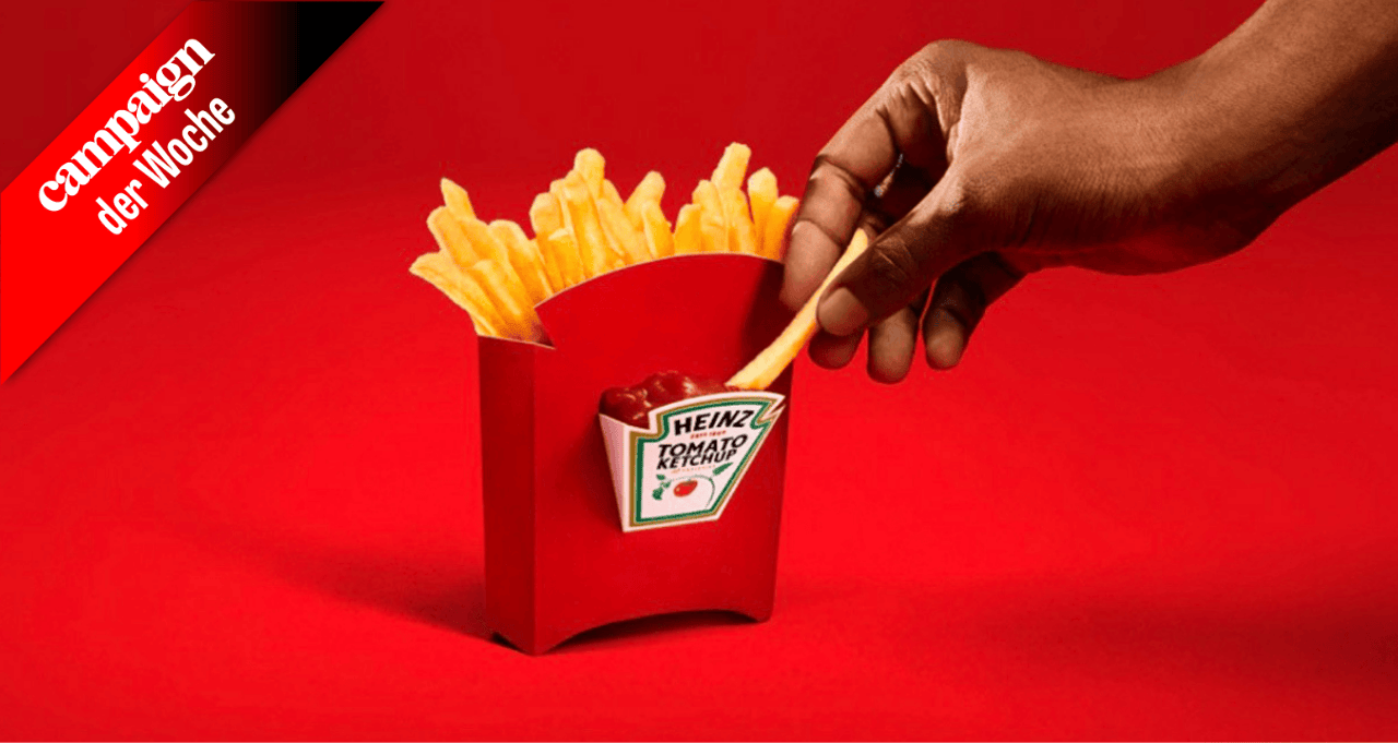 Campaign der Woche: Die geniale Pommes-Ketchup-Tüte von Heinz